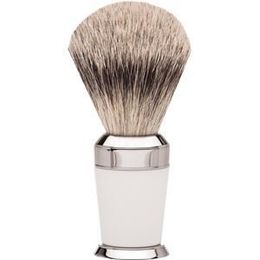 ERBE® ERBE Shaving Shop Rasierpinsel Premium Paris Rasierpinsel, Silberspitz Weiß