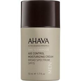 AHAVA Herrenpflege Time To Energize Men Age Control Moisturizing Cream SPF 15