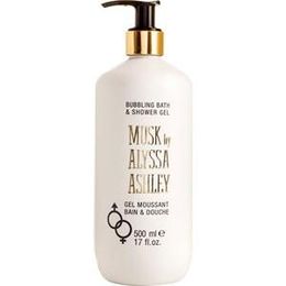 Alyssa Ashley Unisexdüfte Musk Bath & Shower Gel Pumpspender