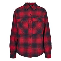 Urban Classics Blouse female size S Night blue / Red