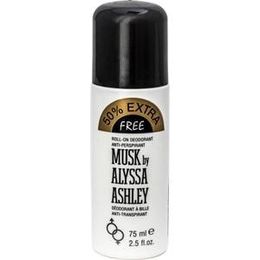 Alyssa Ashley Unisexdüfte Musk Limitierte SondergrößeDeodorant Roll-On