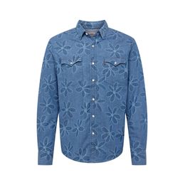 Levi's Levi's Hemd 'Classic Western Standard' Herren Gr&ouml;&szlig;e XL blau / hellblau / dunkelblau