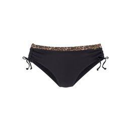 Lascana Bikinihose Damen Gr&ouml;&szlig;e M braun / schwarz
