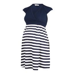 Bebefield Umstand Kleid Damen Gr&ouml;&szlig;e 44 nachtblau / wei&szlig; Sommerkleid