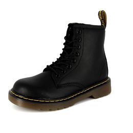 Dr. Martens Stiefel 'Softy' Jungen Gr&ouml;&szlig;e 22 schwarz