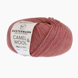 Camel & Wool von Austermann , Rosenholz, aus Schurwolle