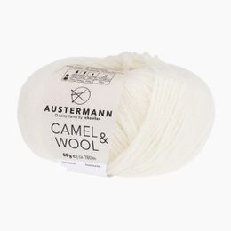 Camel & Wool von Austermann , Wollwei&szlig;, aus Schurwolle