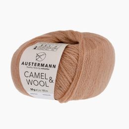 Camel & Wool von Austermann , Camel, aus Schurwolle