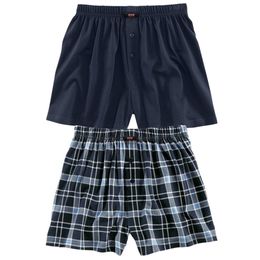H.I.S. H.I.S Boxer shorts male size XXL Blue / White