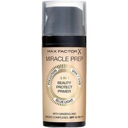 Max Factor Make-Up Gesicht Miracle Prep 3 in 1 Beauty Protect Primer Neutral