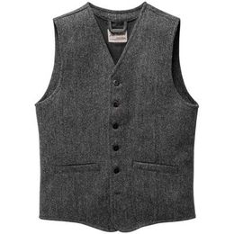 PIKE BROTHERS Herren-Hauler-Vest 1905 L Graumelange