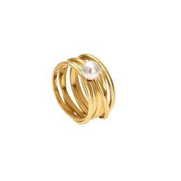 Heideman Ring Damen Gr&ouml;&szlig;e 54 gold