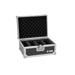 ROADINGER Flightcase EC-4AC 4x AKKU Flat Light Ser - B-STOCK