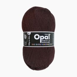Sockenwolle Uni 4-fach von Opal, Anthrazit melange, aus Schurwolle