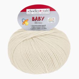 Baby Merino von Schoeller+Stahl, Wollwei&szlig;, aus Schurwolle