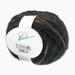 Linie 481 Cabello von ONline, Braun/Beige/Anthrazit, aus Wolle