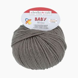 Baby Merino von Schoeller+Stahl, Grau, aus Schurwolle