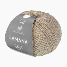 Como Tweed von lamana, Muskat, aus Schurwolle