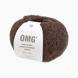 Luxury OMG von Rico Design, Braun, aus Alpaka
