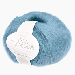 Tynn Silk Mohair von Sandnes Garn, Dunkles Himmelblau, aus Mohair