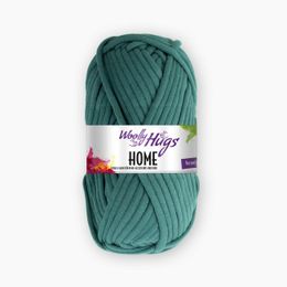 Home von Woolly Hugs, Petrol, aus Baumwolle