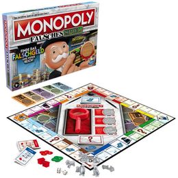 Hasbro Spiel, Gesellschaftsspiel Monopoly Falsches Spiel, Made in Europe, bunt