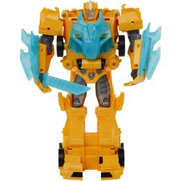 Hasbro Actionfigur Transformers Cyberverse Adventures Roll N’ Change Bumblebee, mit Licht- und Soundeffekten, gelb