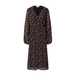 EDITED Kleid 'Adalee' Damen Größe 36 mischfarben / rot / schwarz Winterkleid