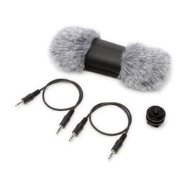 TASCAM AK-DR70C - Fell-Windschutz, Blitzschuh-Adapter, Zwei 3,5-mm-Ste