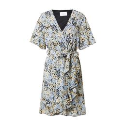 Sisters Point Kleid 'New Greto' Damen Gr&ouml;&szlig;e 36 hellblau / hellgelb / mint / schwarz Winterkleid