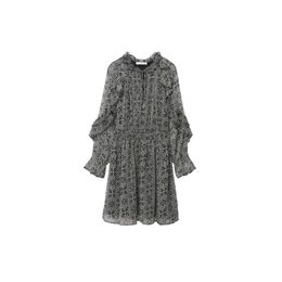 Mango Kleid 'GRACE' Damen Größe 34 schwarz / weiß Winterkleid