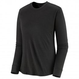 Patagonia - Women's L/S Cap Cool Merino Shirt - Merinoshirt Gr XS schwarz