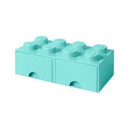 LEGO Brick Drawer 8 aquablau, Aufbewahrungsbox blau Typ: Kiste Geeignet für: Spielzeug Material: Polypropylen