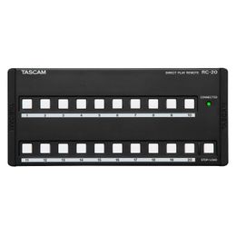 TASCAM RC-3F - Fu&szlig;schalter mit 3 Pedalen (Links, Mitte, Rechts) f&uuml;r di