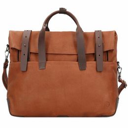 Harold'S Harold's Mount Ivy Aktentasche Rucksack Leder 42 cm Laptopfach cognac/braun