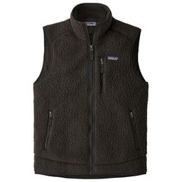 Patagonia - Retro Pile Vest - Fleeceweste Gr M schwarz