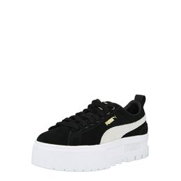 Puma Sneaker 'Mayze' Damen Gr&ouml;&szlig;e 38 gold / schwarz / wei&szlig;