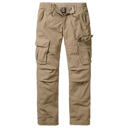 Brandit Texas Vintage Cargo Hose Slim sand, Gr&ouml;&szlig;e XL