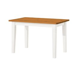 maison bleue Esstisch massiv Florian ¦ holzfarben ¦ Maße (cm): B: 78 H: 78 » Höffner