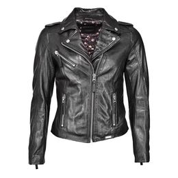 Mustang Lederjacke Damen Gr&ouml;&szlig;e XL schwarz