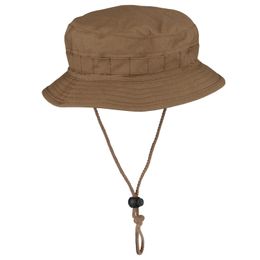 MFH Brit. Buschhut m. Kinnband khaki, Größe L/59-60