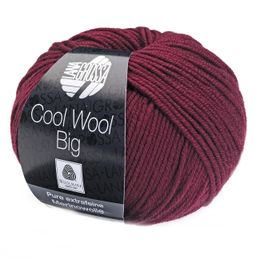 Cool Wool Big von Lana Grossa, Burgund, aus Schurwolle