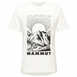 Mammut - Mountain T-Shirt - T-Shirt Gr S weiß/grau