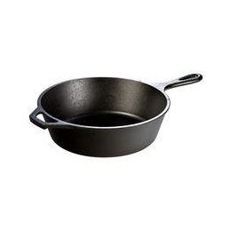 LODGE Bratpfanne L8DSK3 tief, mit Stiel schwarz, &Oslash; 26cm