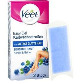 Veet Haarentfernung Warm- & Kaltwachs KörperKaltwachsstreifen Normale Haut