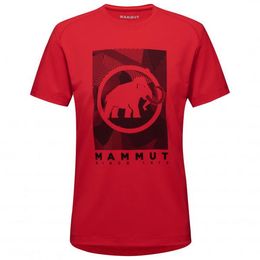 Mammut - Trovat - T-Shirt Gr M rot
