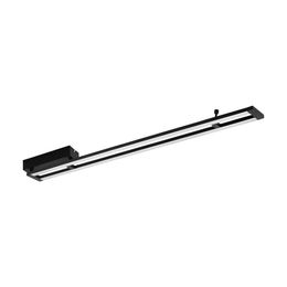 Eglo Leuchten EGLO AMONTILLADO Deckenleuchte LED Schwarz, 1-flammig
