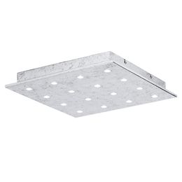 Eglo Leuchten Eglo VEZENO Deckenleuchte LED Silber, 16-flammig
