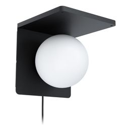 Eglo Leuchten EGLO CIGLIE Wandleuchte Schwarz, 1-flammig