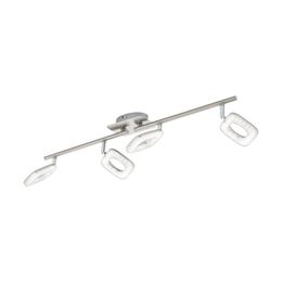 Eglo Leuchten Eglo LITAGO CRYSTAL Spot LED Kristalloptik, Nickel-Matt, 4-flammig